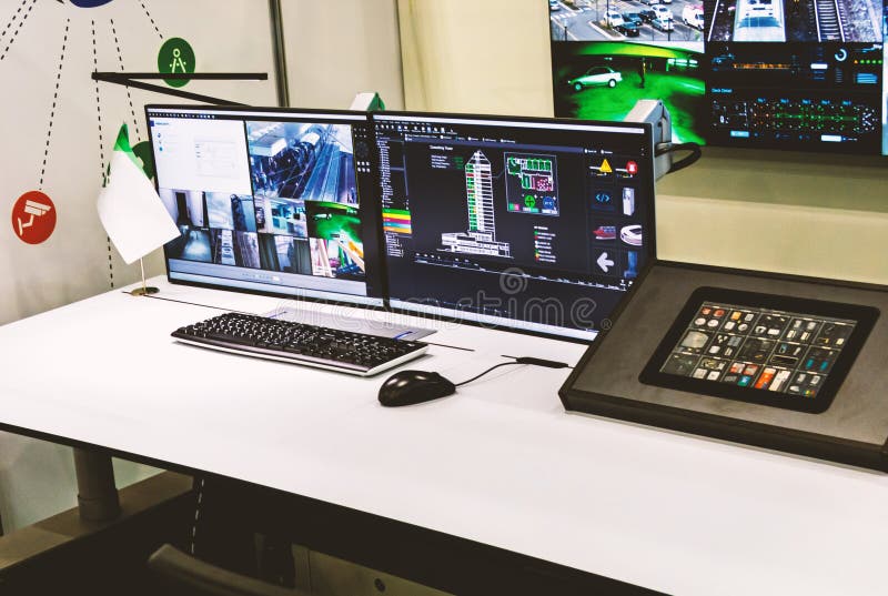 Centralized Utility Monitoring in Smart Cities Editorial Stock Photo ...