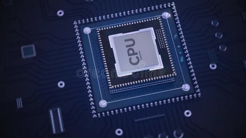 Centralprocessingunitvisual Stock Video Video Of Layout Visual 381036655