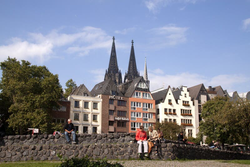 The Centre and Cathedral of Cologne Editorial Image - Image of cologne ...