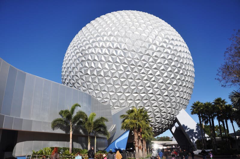 Centre D'Epcot, Monde Orlando, La Floride De Disney Photo stock ...