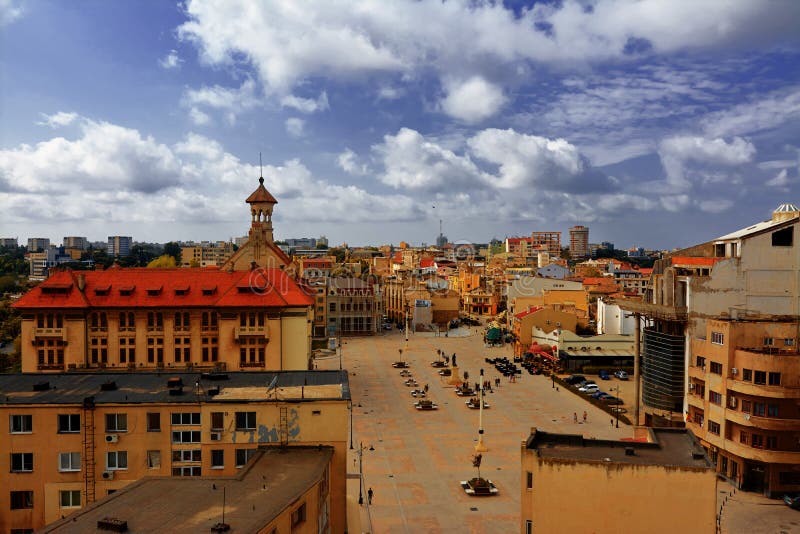 Constanta, Roumanie, Vue Aérienne Image stock - Image du roumanie, côte ...