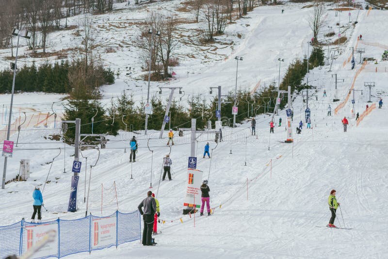Centre De Ski De Harenda, Zakopane, Pologne Photo éditorial - Image du ...