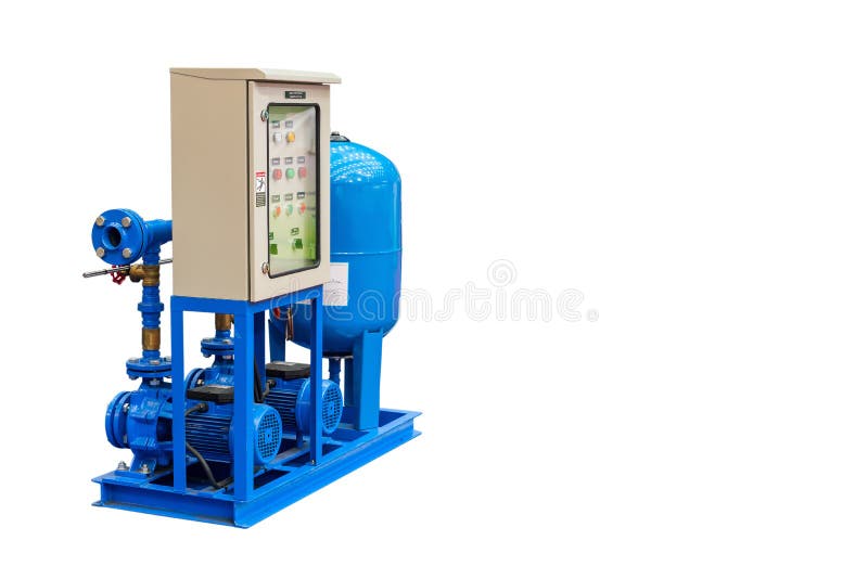 Centrifugal Pump Include Motor and Electric Control Panel Tank with ...