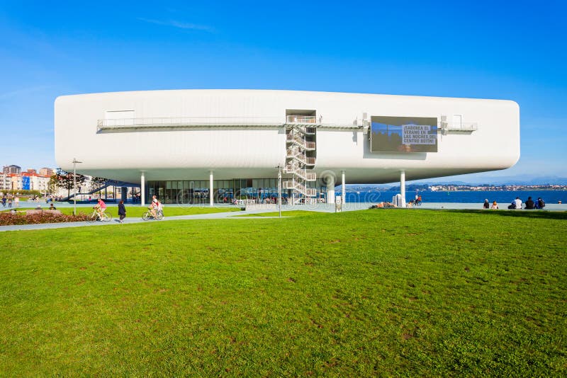 Centro Botin Center En Santander Imagen editorial - Imagen de costa ...