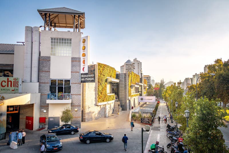 Centro Comercial De Parque Arauco - Santiago, Chile Fotografía ...