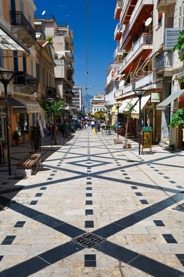 Ciudad de Patras imagen de archivo editorial. Imagen de peloponeso ...