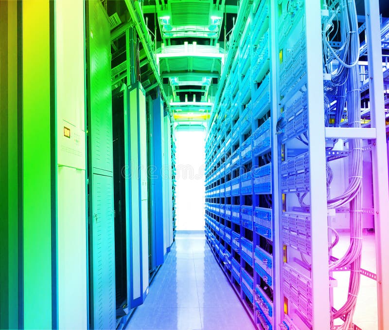 Centro de datos imagen de archivo. Imagen de oficina - 17900447