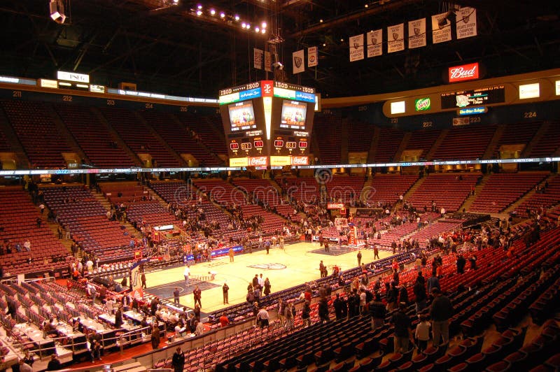 Centro de Izod, New Jersey foto de archivo editorial. Imagen de arena ...