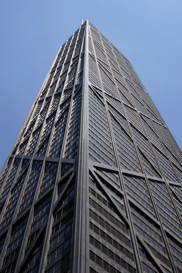 Torre Center Chicago De John Hancock Foto de Stock Editorial - Imagem ...