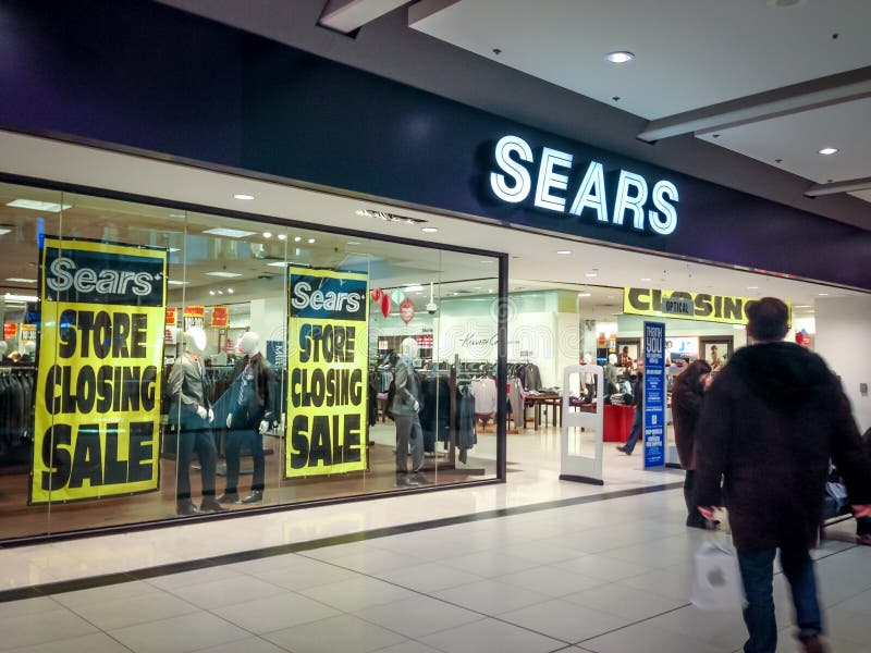Centro de Sears Eaton imagen editorial. Imagen de toronto - 35657855
