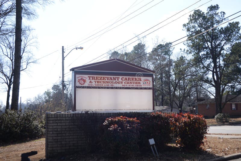 Centro De Tecnología De Trezevant, Memphis, TN Imagen de archivo ...