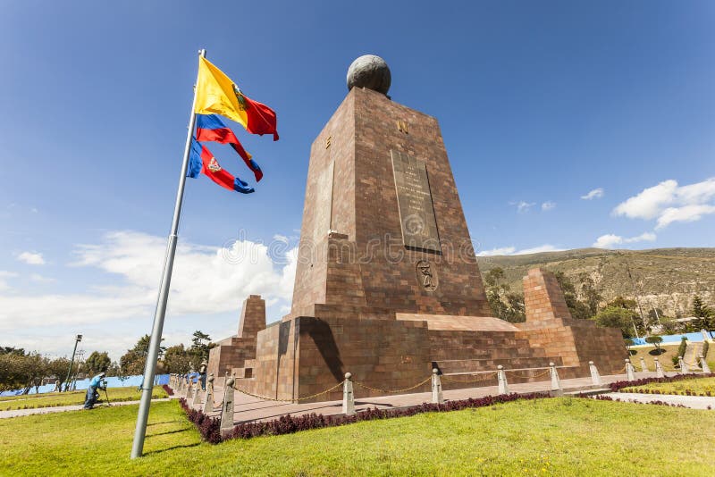Centro Del Monumento Del Mundo Imagen de archivo editorial - Imagen de ...