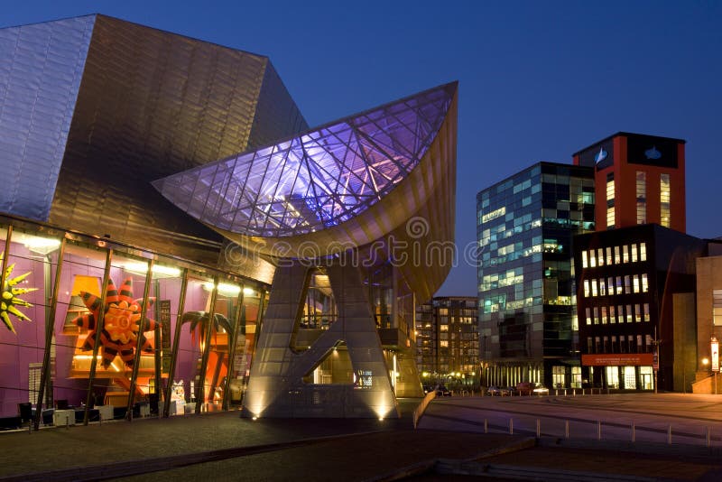 Centro Lowery - Manchester - Inghilterra Immagine Editoriale - Immagine ...