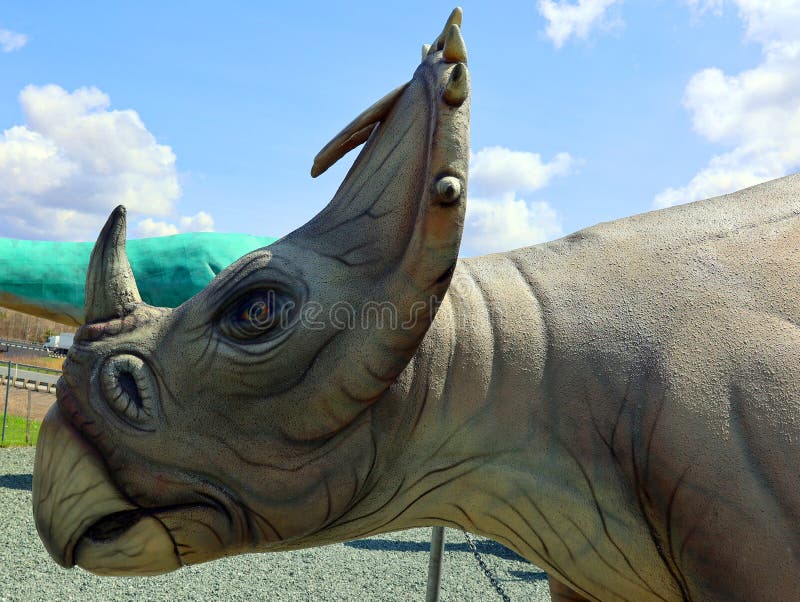 Centrosaurus or Pointed Lizard is a Genus of Herbivorous Ceratopsian ...