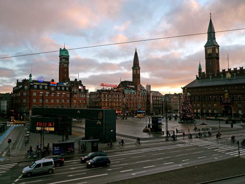 Centrum, Copenhagen editorial image. Image of rise, centrum - 43690950