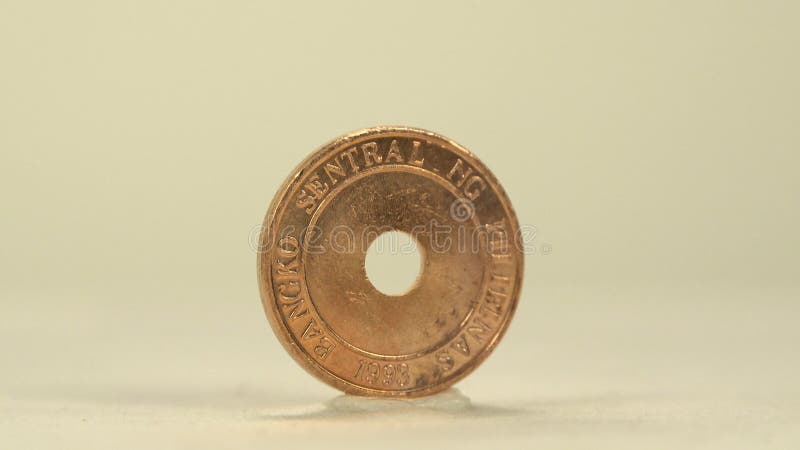 5 Cents of Philippine Peso stock footage. Video of philippine - 48662014