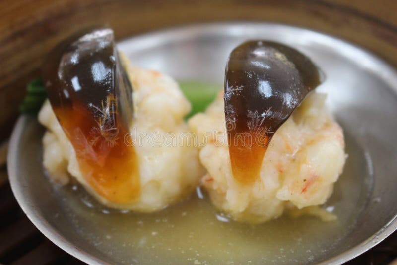 Century egg dim sum stock image. Image of dinner, dish - 69283483