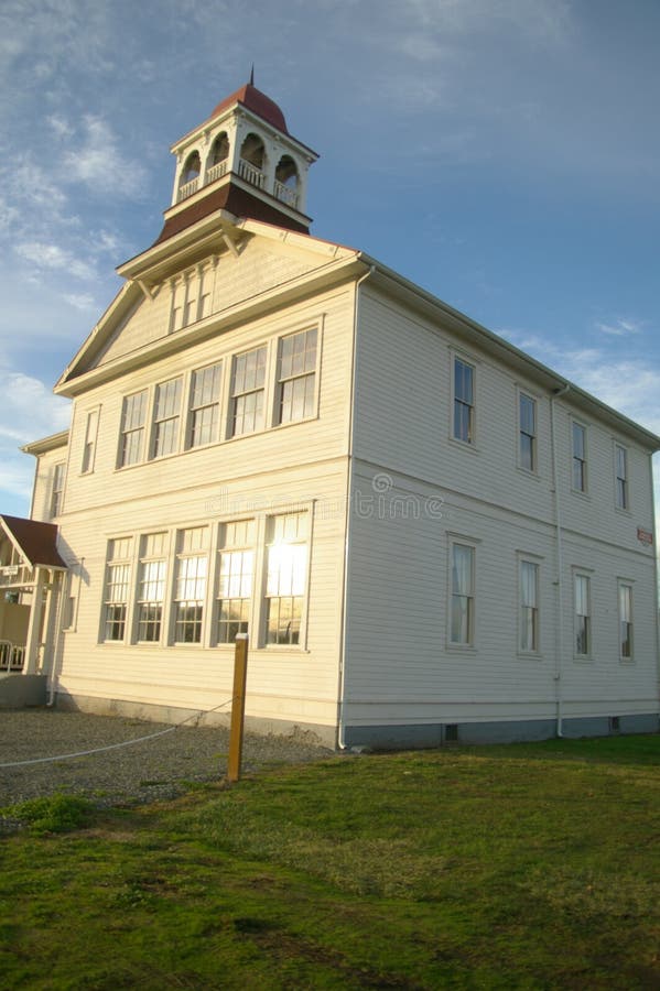 Century old school house stock image. Image of time, exterior - 7687729
