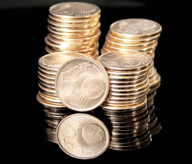 Centy euro obraz stock. Obraz złożonej z tło, dochody - 13449121