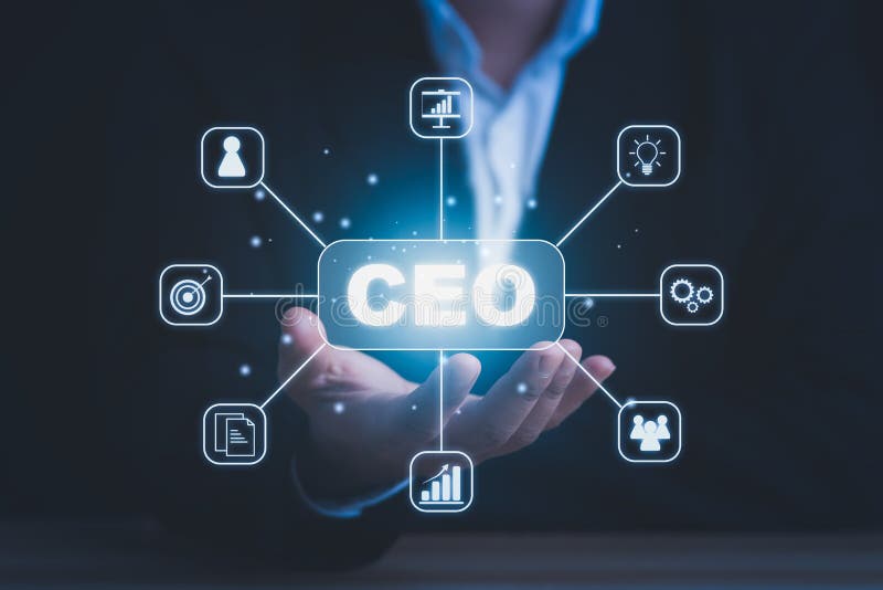 CEO concept stock illustration. Illustration of portrait - 229134420