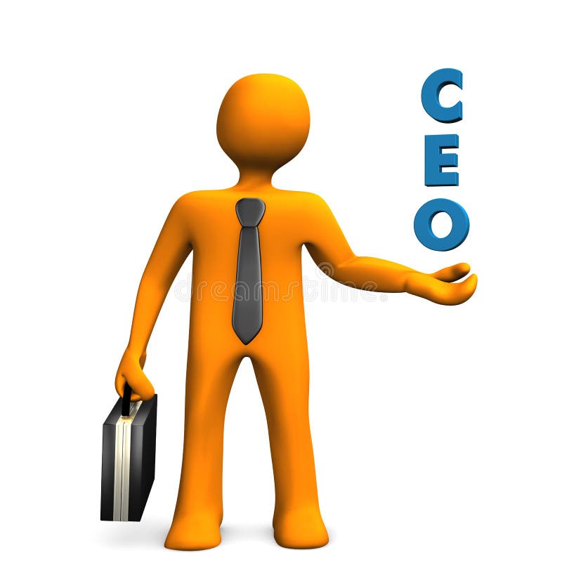CEO stock illustration. Illustration of boss, executive - 31556158