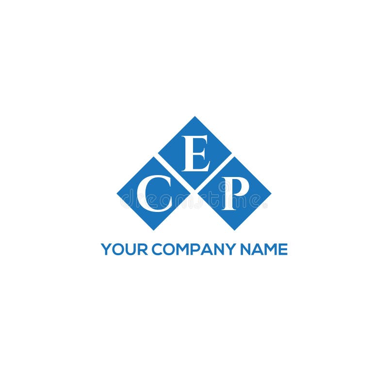 CEP Letter Logo Design on BLACK Background. CEP Creative Initials ...