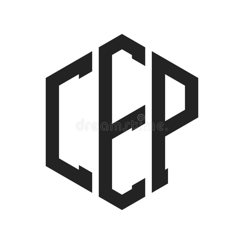CEP Logo Design. Initial Letter CEP Monogram Logo Using Hexagon Shape ...