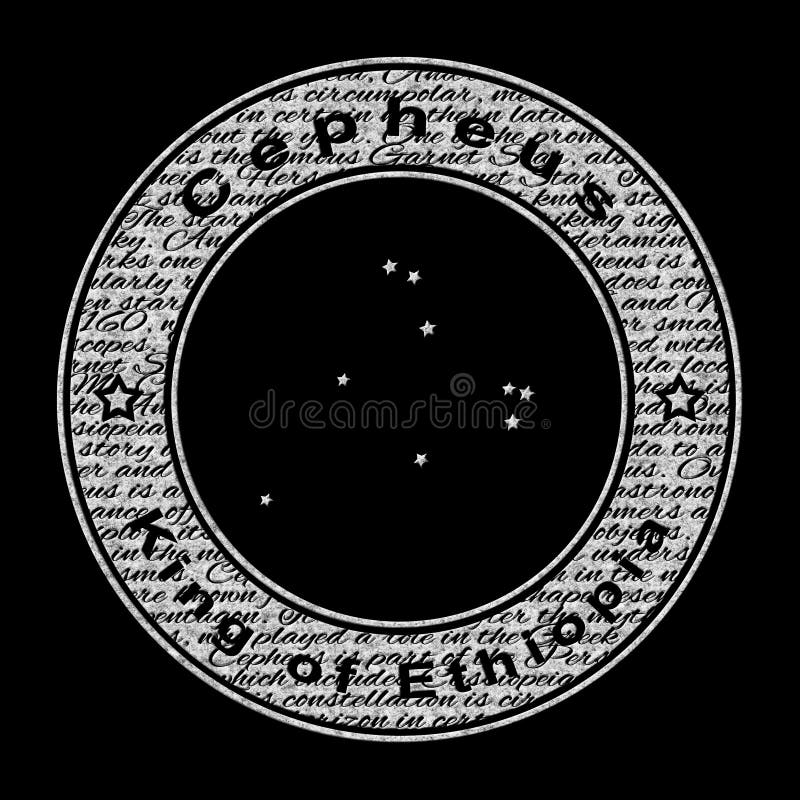 Cepheus Star Constellation, King Cepheus Constellation Stock ...