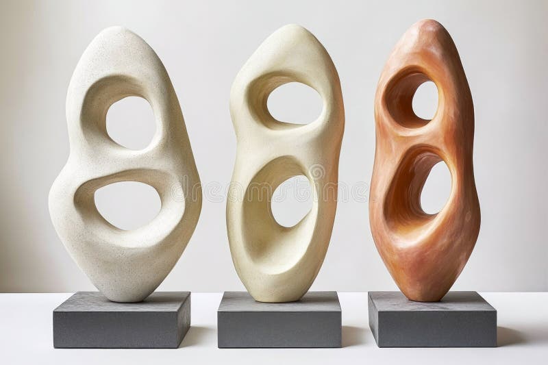 Ceramic Abstract Sculpture that Combines Simplicity and Expressiveness ...