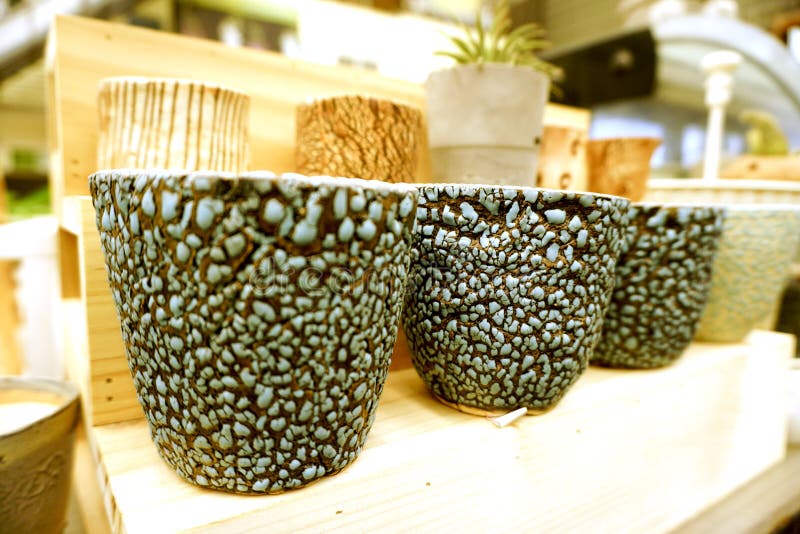 Ceramic art stock photo. Image of tableware, blue, white - 209820784