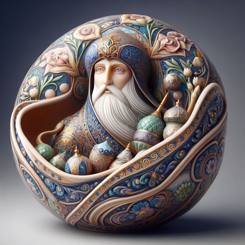 Ceramic Art Hand Painted Ceramics with Digital D Modeling of the Stock ...