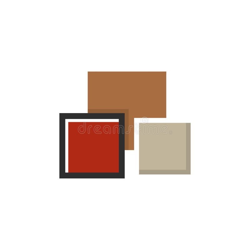 Ceramic Art Tile Logo Vector Icon Illustration Stock Vector ...