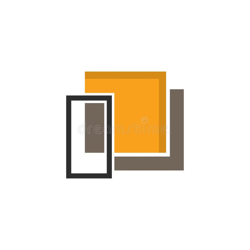 Ceramic Art Tile Logo Vector Icon Illustration Stock Vector ...