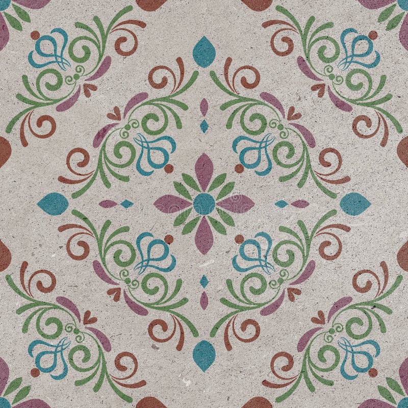 Ceramic Background Rustic Pattern Tilemoroccan Decorative Rustic ...