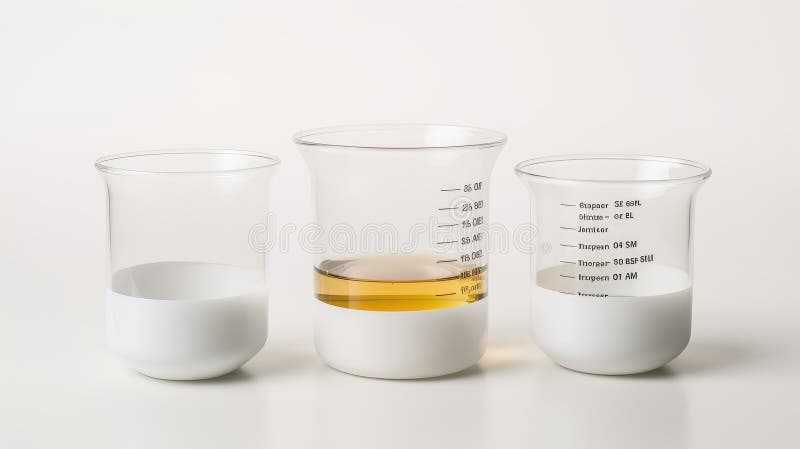Ceramic Beaker White Background Illustration Table Stock Illustrations ...