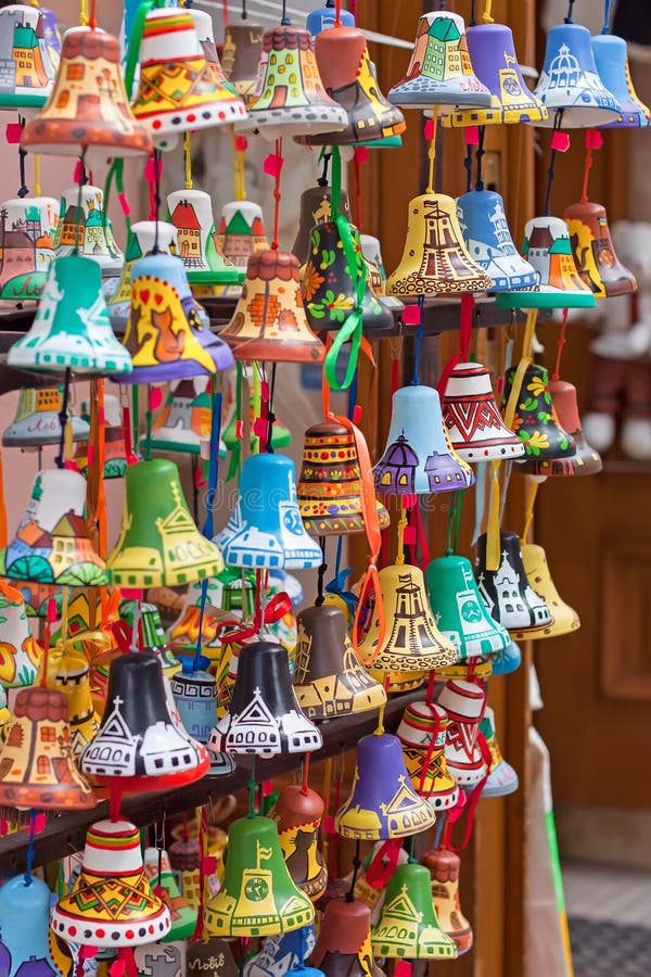 Ceramic bells stock photo. Image of garden, yard, bell - 7359452