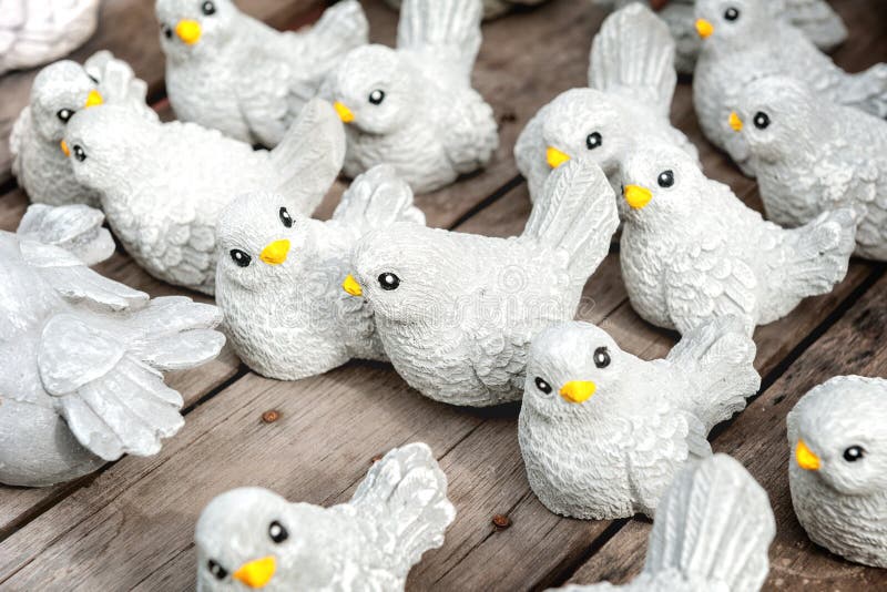 Ceramic birds stock photo. Image of painted, romance - 51936762
