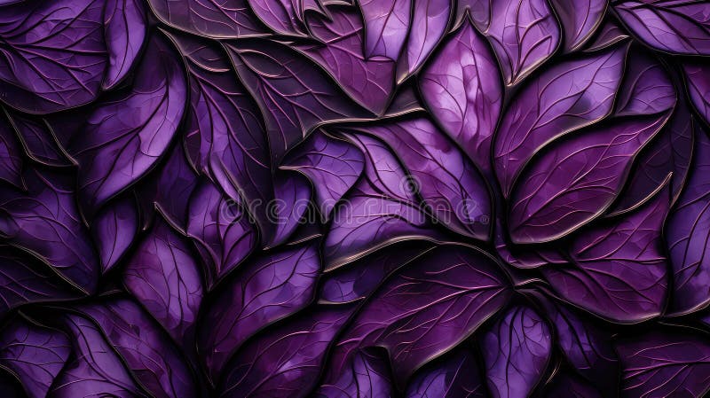 Ceramic Black and Purple Pattern Stock Illustration - Illustration of ...