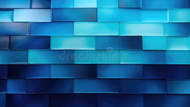 Ceramic Blue Gradient Pattern Stock Illustration - Illustration of ...