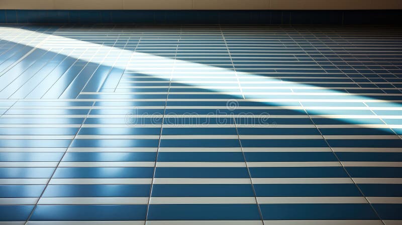 Ceramic blue linear stock illustration. Illustration of interior ...