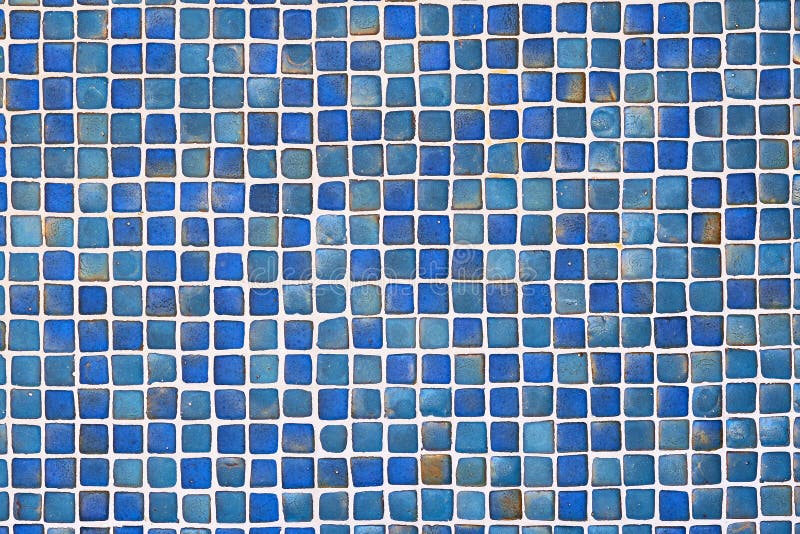Ceramic Blue Tile Wall Background Stock Image - Image of bath ...
