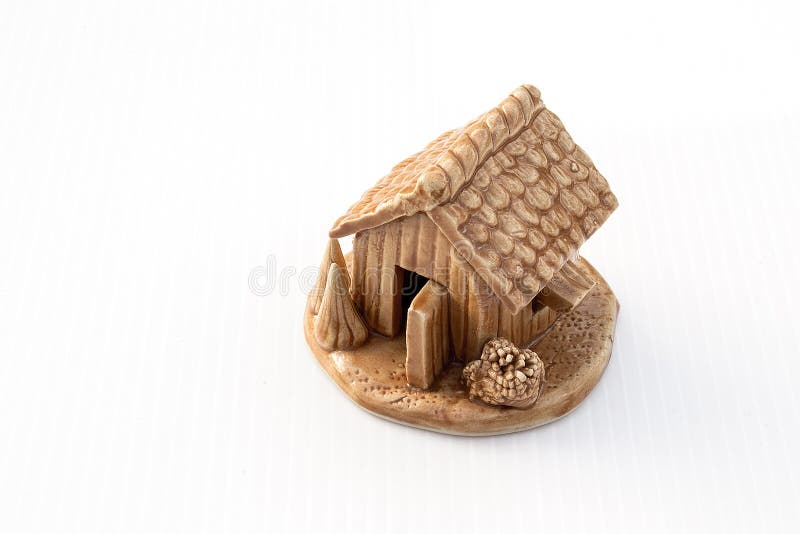 Ceramic Cabin Model stock photo. Image of cute, model - 36824510