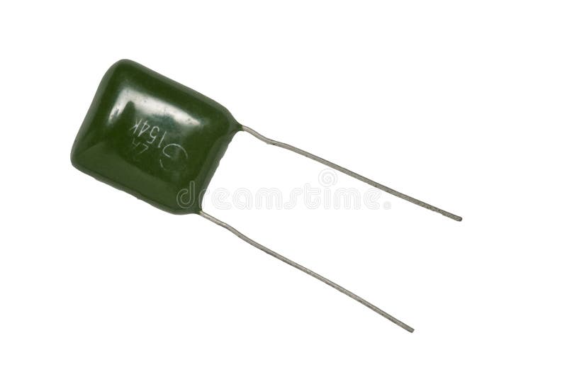 A ceramic capacitor stock image. Image of capacitors - 274835533