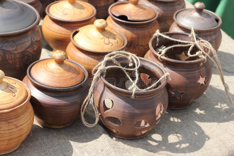 Ceramic crockery stock photo. Image of bowler, cloth - 58306522