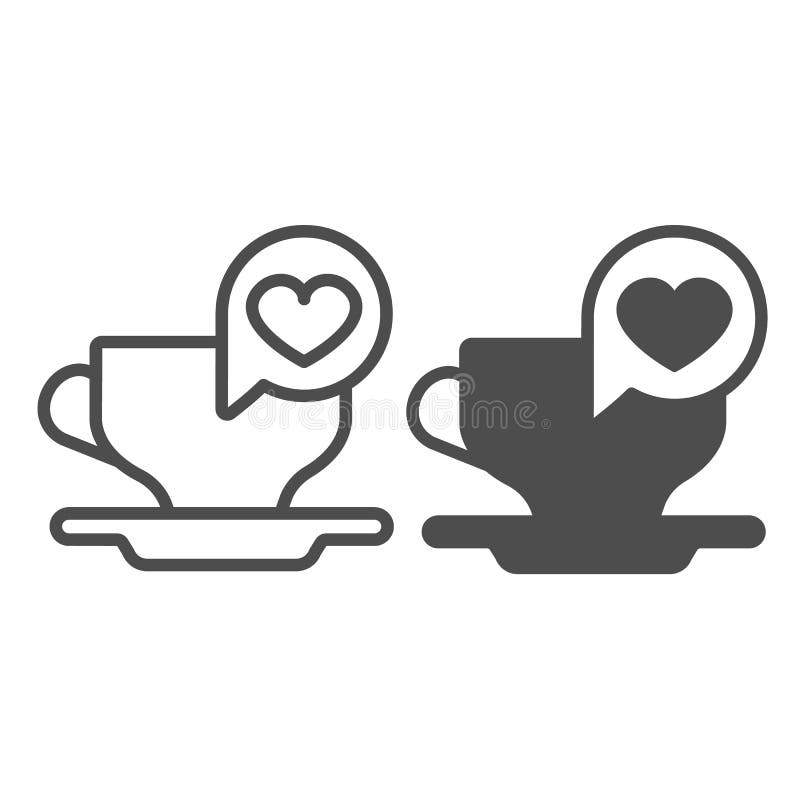 COFFEE for DATE LOGO or ICON Stock Vector - Illustration of creation ...