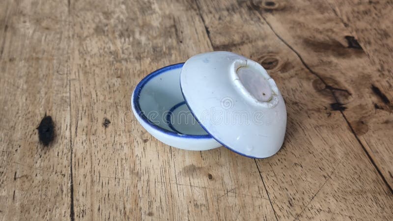 Ceramic Cups for Thai Desserts Stock Photo - Image of cooking, dessert ...