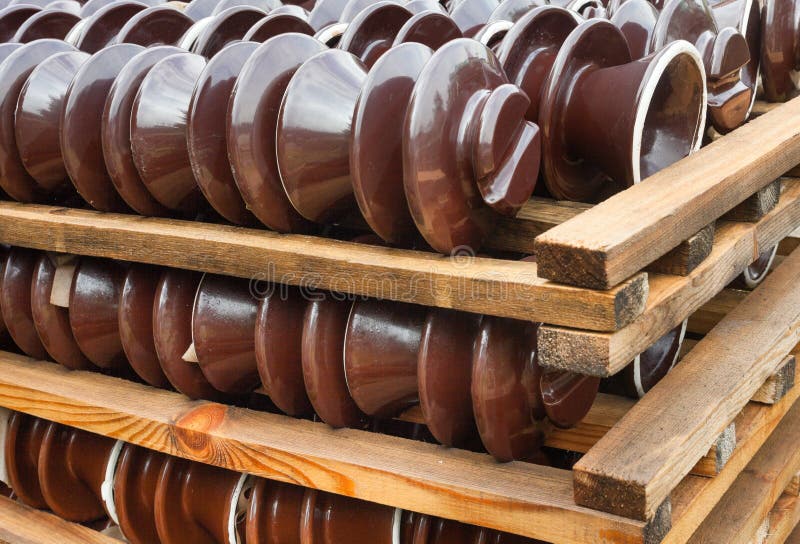 Ceramic disc insulators stock photo. Image of energy - 261631272