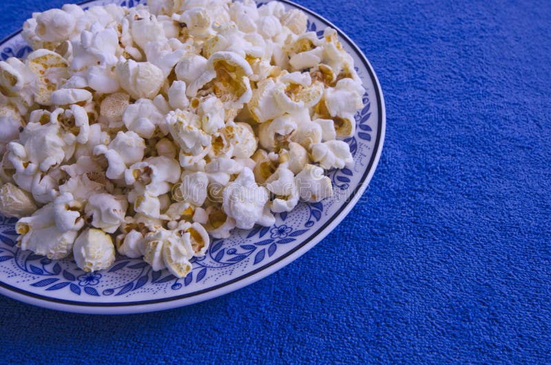 Popcorn on the Floor stock image. Image of salt, color - 95167969
