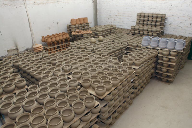Ceramic factory stock image. Image of cooking, decoration - 58235291