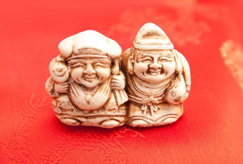 Eastern netsuke stock image. Image of peace, buddhism - 13358279